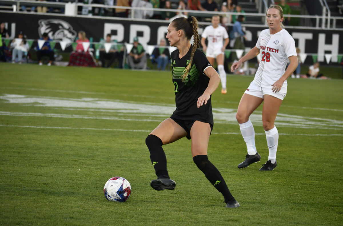 UVU women’s soccer dominates at both ends, routs Utah Tech | News ...